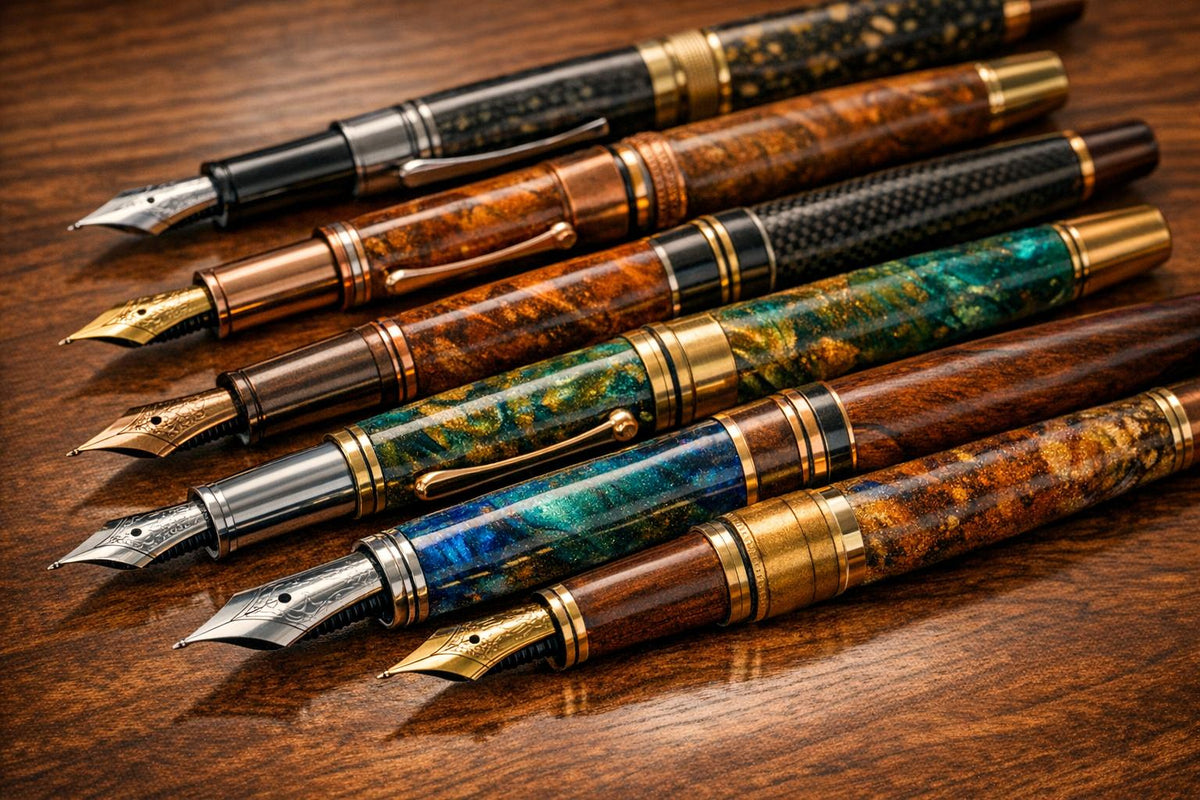 Top 7 American Artisan Pen Makers – Fountain Pen Revolution