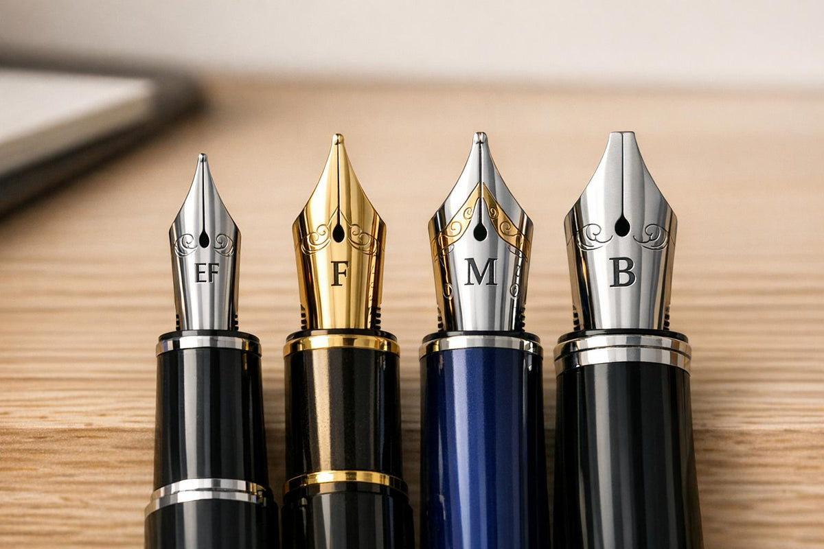 Nib Types Explained: Best Options for Beginner Fountain Pens – Fountain ...