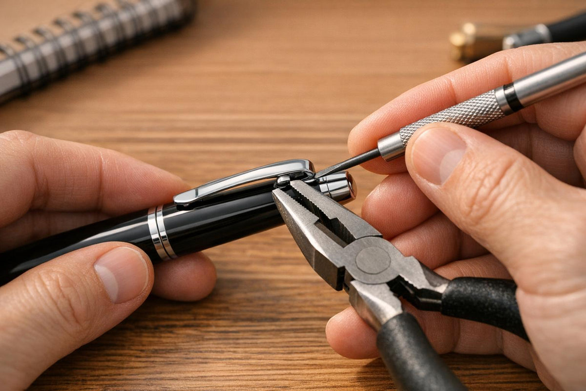 Guide to Adjusting Loose Pen Clips – Fountain Pen Revolution
