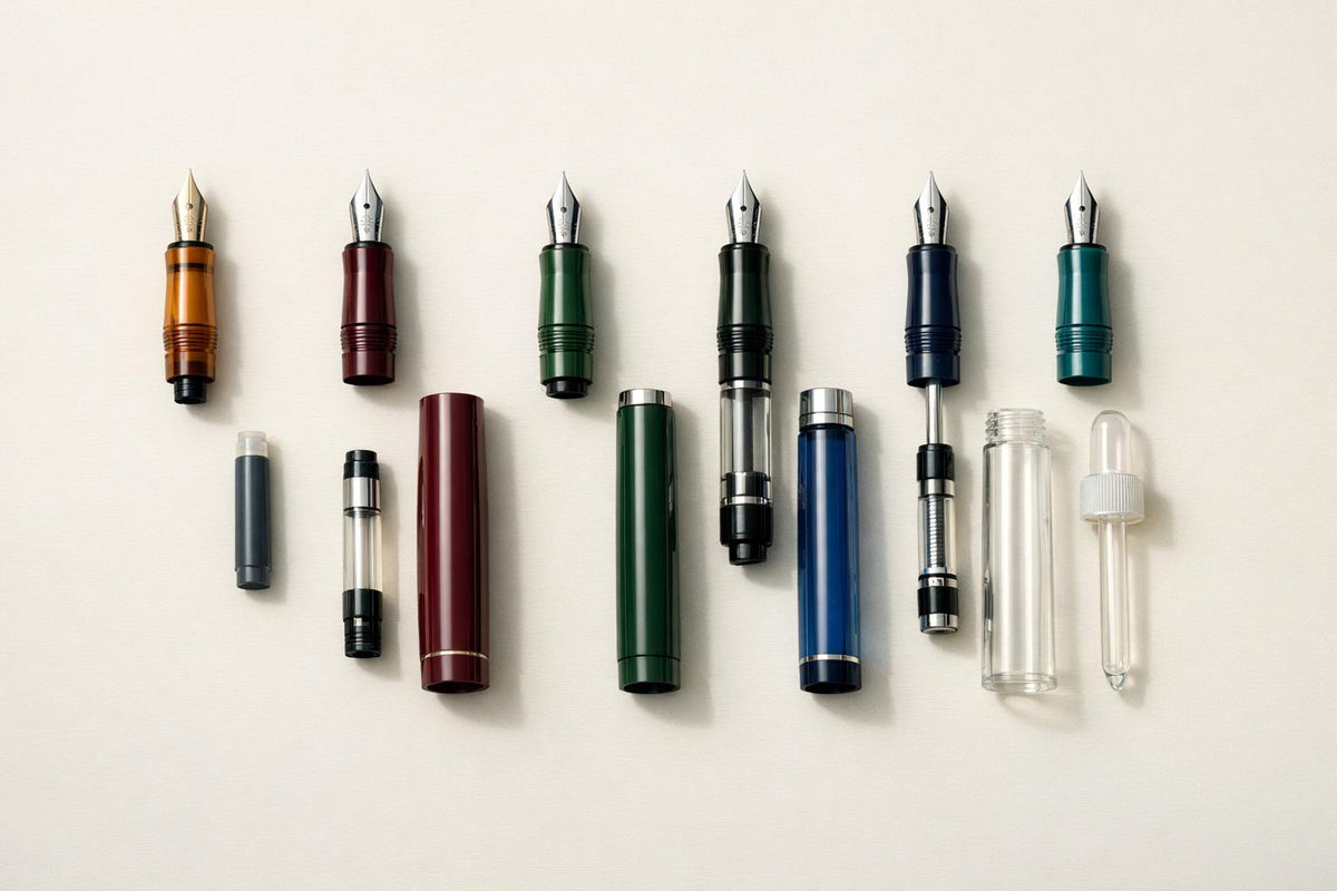 How to Choose a Fountain Pen Filling System – Fountain Pen Revolution