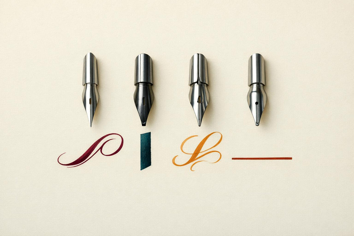 Calligraphy Nib Shapes: Choose the Right One – Fountain Pen Revolution