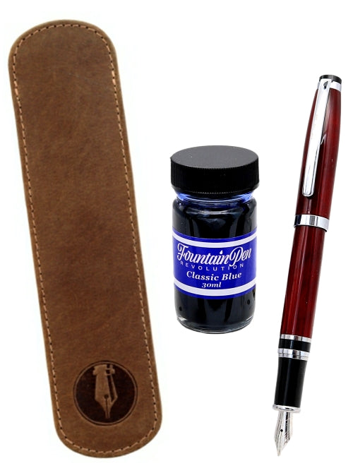 E.D.C. Bundle (Pen, Pouch, and Ink!) – Fountain Pen Revolution